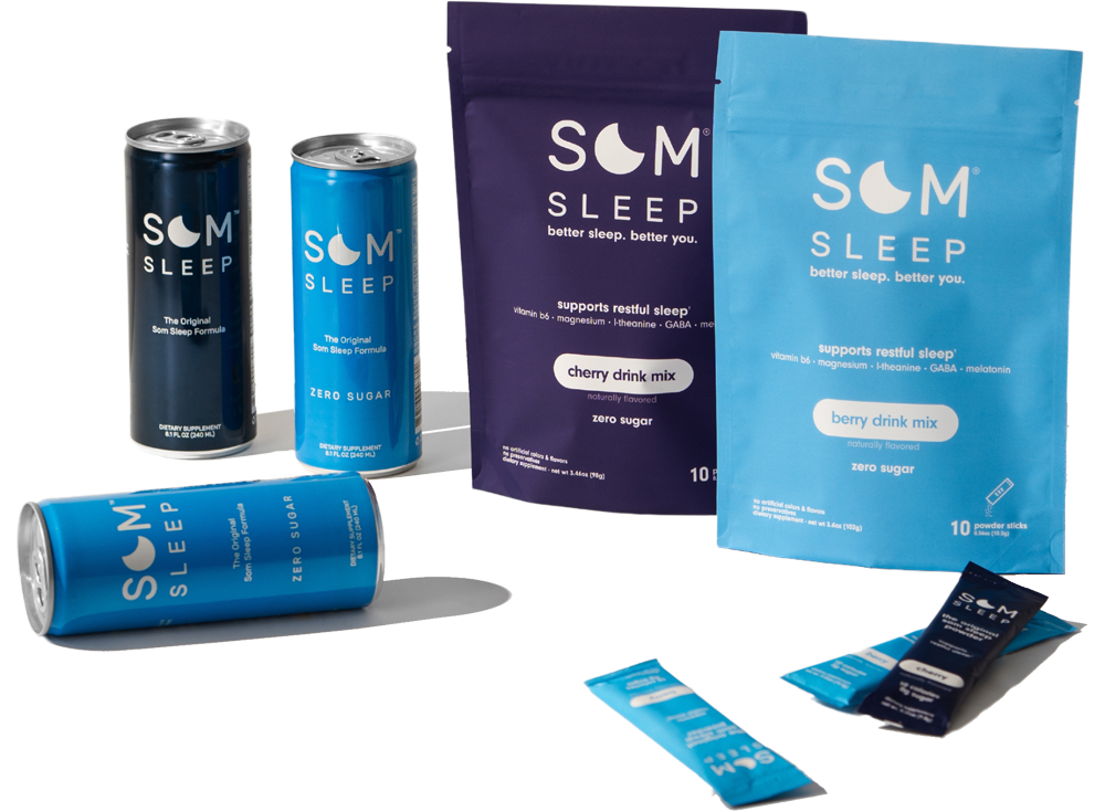 Functional Sleep Drinks | NSF Certified Supplement – Som Sleep